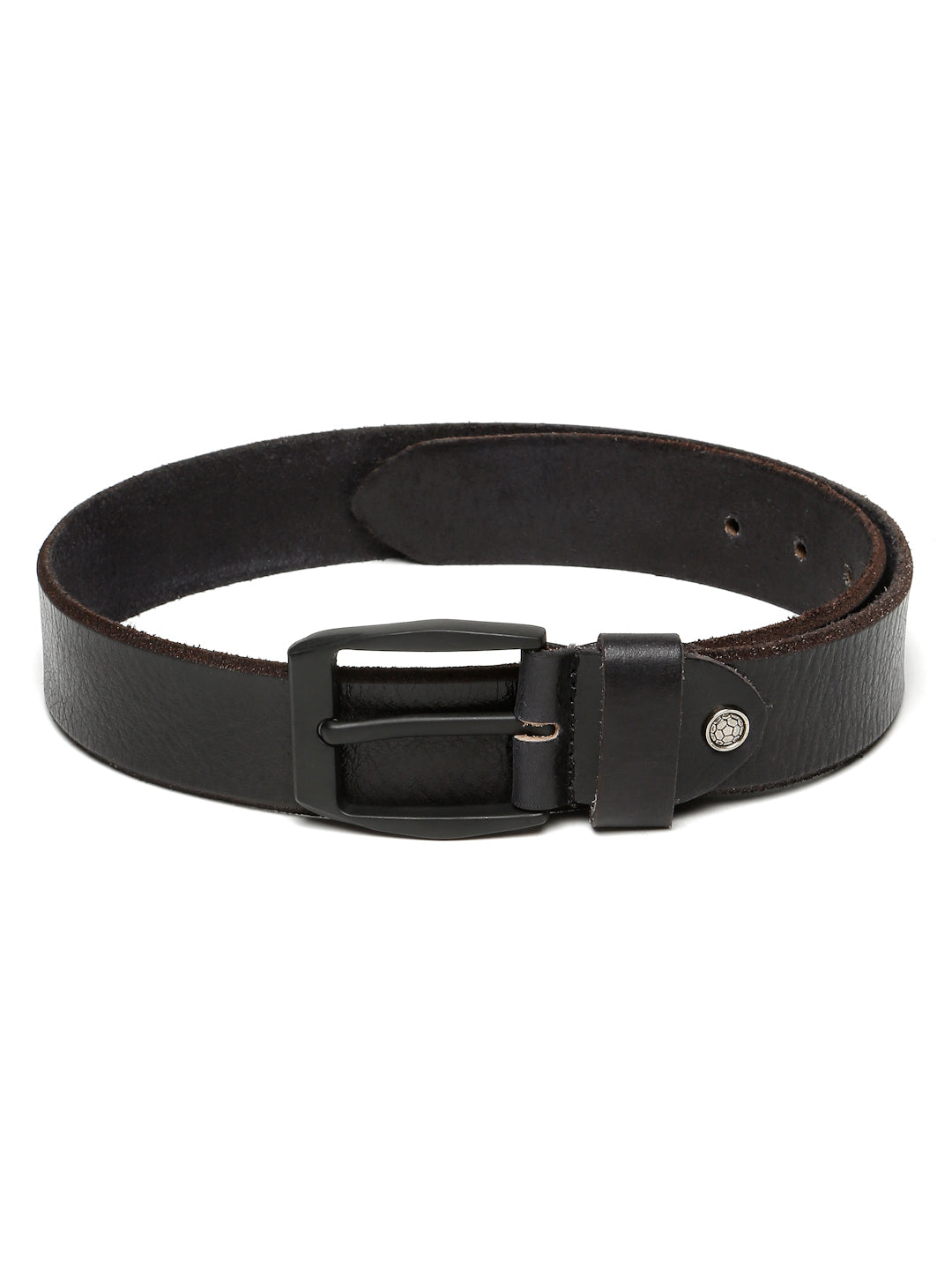 Men Classic Black Leather Casual belt – Teakwood Leathers
